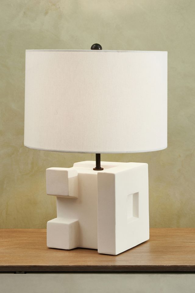 Lemieux et Cie Cubist Ceramic Lamp | AnthroLiving
