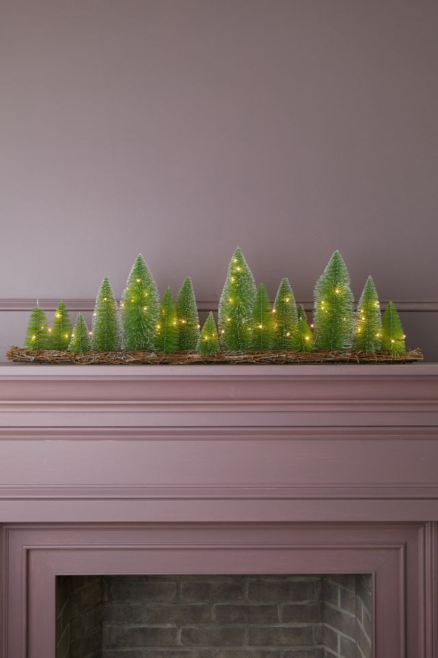 LED Brush Tree Forest Table Piece | AnthroLiving