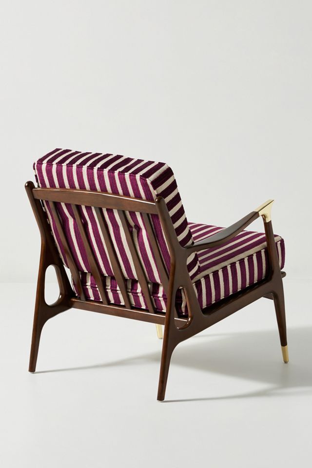 Avenue Stripe Haverhill Chair | Anthropologie