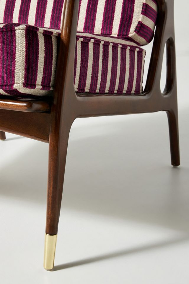 Avenue Stripe Haverhill Chair | Anthropologie