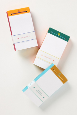 Sukiro Monogram Notepad | AnthroLiving