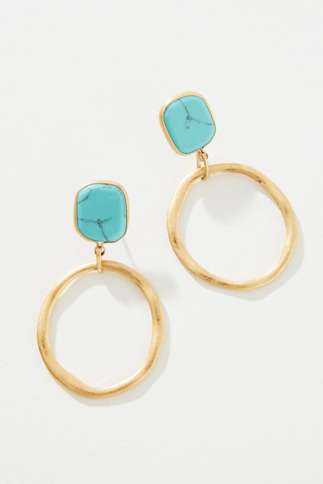Aegean Hoop Earrings | Anthropologie