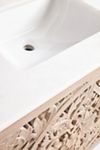 Handcarved Lombok Double Bathroom Vanity | Anthropologie