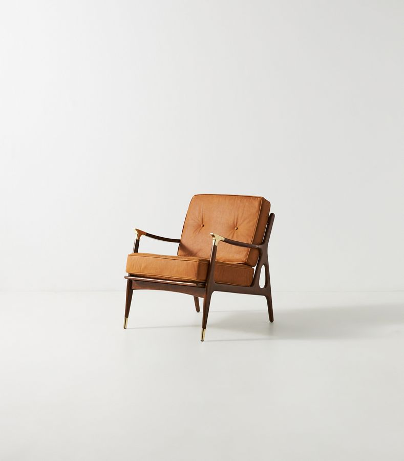 Haverhill Leather Chair | Anthropologie