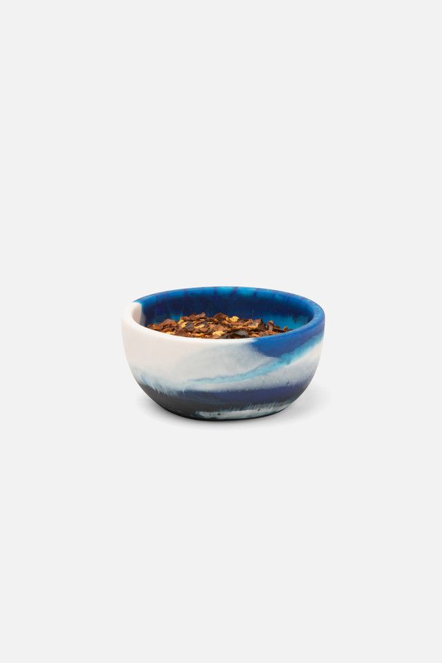 Blue Pheasant Hugo Mini Resin Serving Bowl, Set of 2 | AnthroLiving