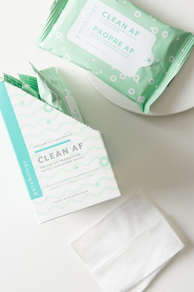 Patchology Clean AF Cleansing Wipes Set | Anthropologie