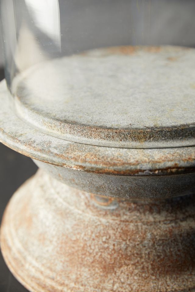 Distressed Zinc Cloche | Terrain