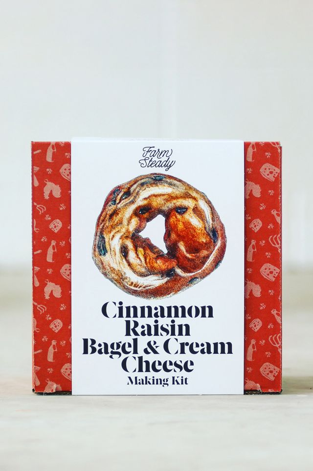 Cinnamon Raisin Bagel + Cream Cheese Making Kit | Terrain