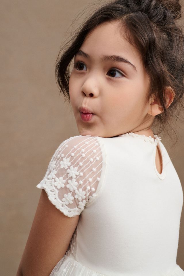 Princess Daliana Halli Tiered Embroidered Flower Girl Dress | Anthropologie