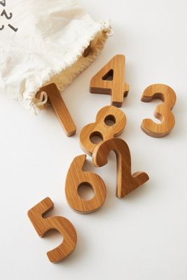 Bamboo Numbers Toy Set | Anthropologie