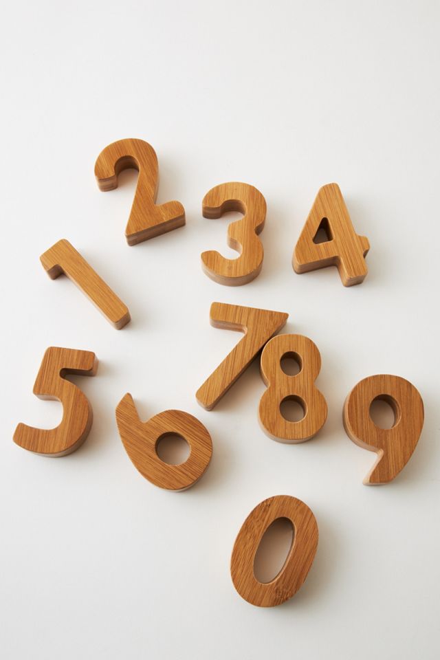 Bamboo Numbers Toy Set | Anthropologie