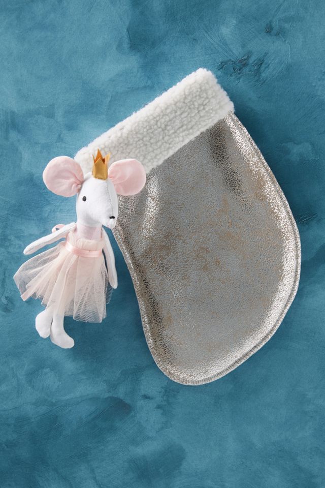 10x2 Studio Miniature Mouse Stocking | Anthropologie