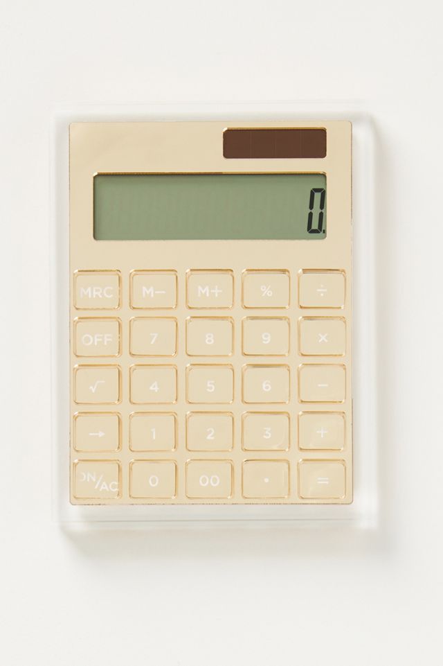 Acrylic Calculator | Anthropologie