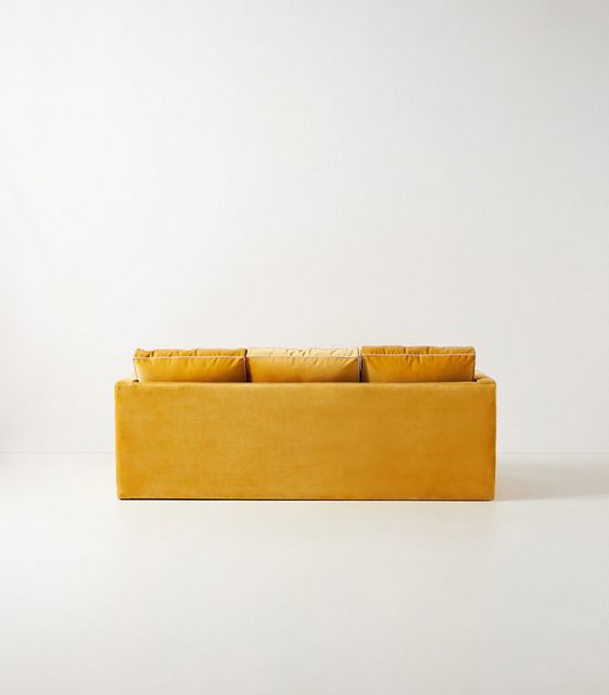 Carroll Contrast Piping Sofa | AnthroLiving