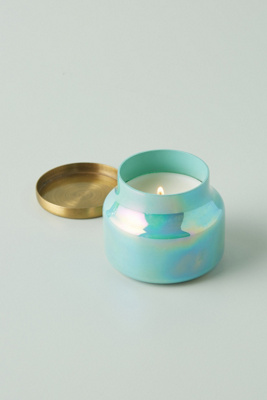 Capri Blue Mini Coastal Seastone Glass Jar Candle | Anthropologie