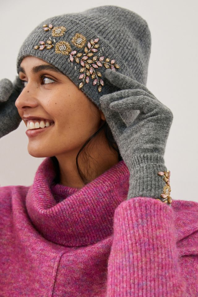 Trina Embellished Beanie | Anthropologie