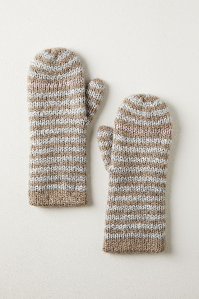 Striped Mittens | Anthropologie