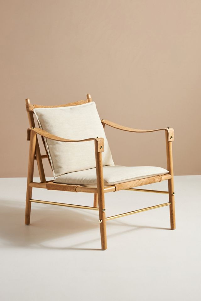 Suede Stanton Chair | Anthropologie