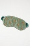 Palm Tree Velvet Eye Mask | Anthropologie
