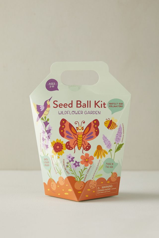 Wildflower Garden Seed Ball Kit | Terrain