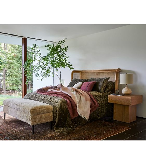 Heatherfield Leather Bed | AnthroLiving