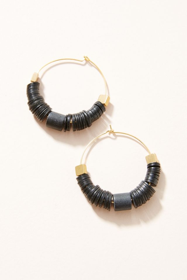 David Aubrey Xina Hoop Earrings | Anthropologie