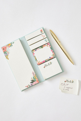 Rifle Paper Co. Garden Party Sticky Note Folio | AnthroLiving