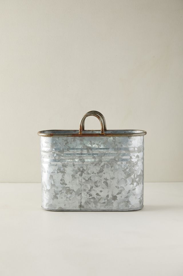 Galvanized Metal Bucket | Anthropologie