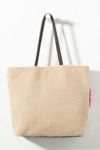 Primecut Patchwork Shearling Tote Bag | Anthropologie