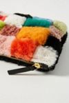 Primecut Patchwork Shearling Clutch | Anthropologie
