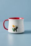 Nathalie Lete Bouquet Monogram Mug | Anthropologie