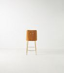 Elowen Leather Counter Stool | AnthroLiving