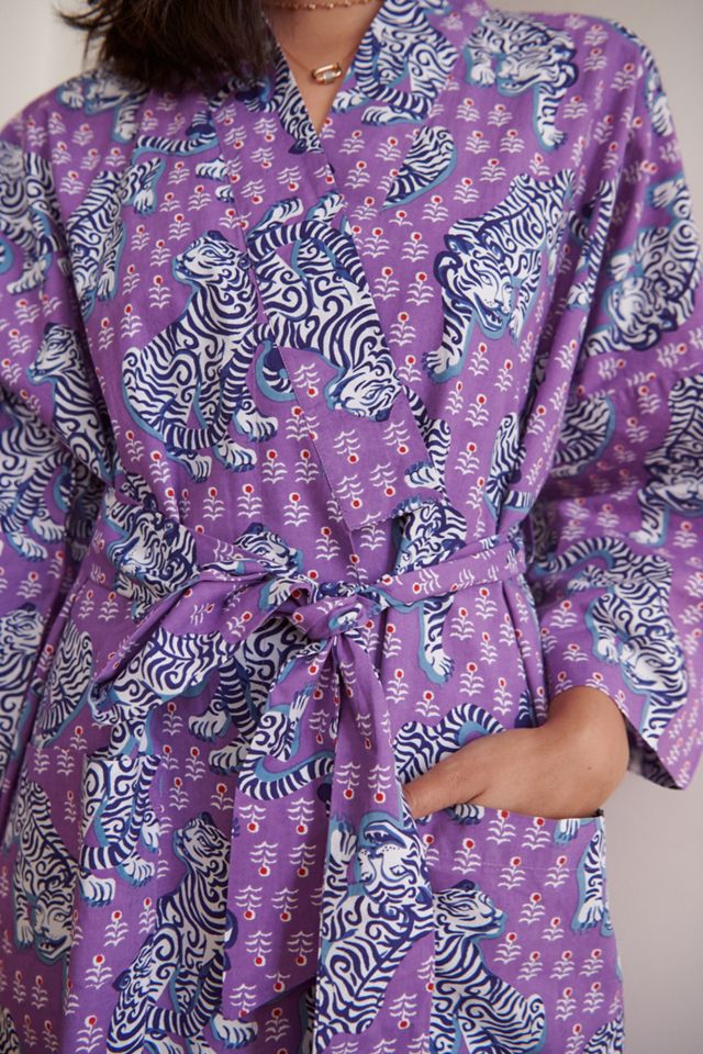 Tiger Queen Robe | Anthropologie
