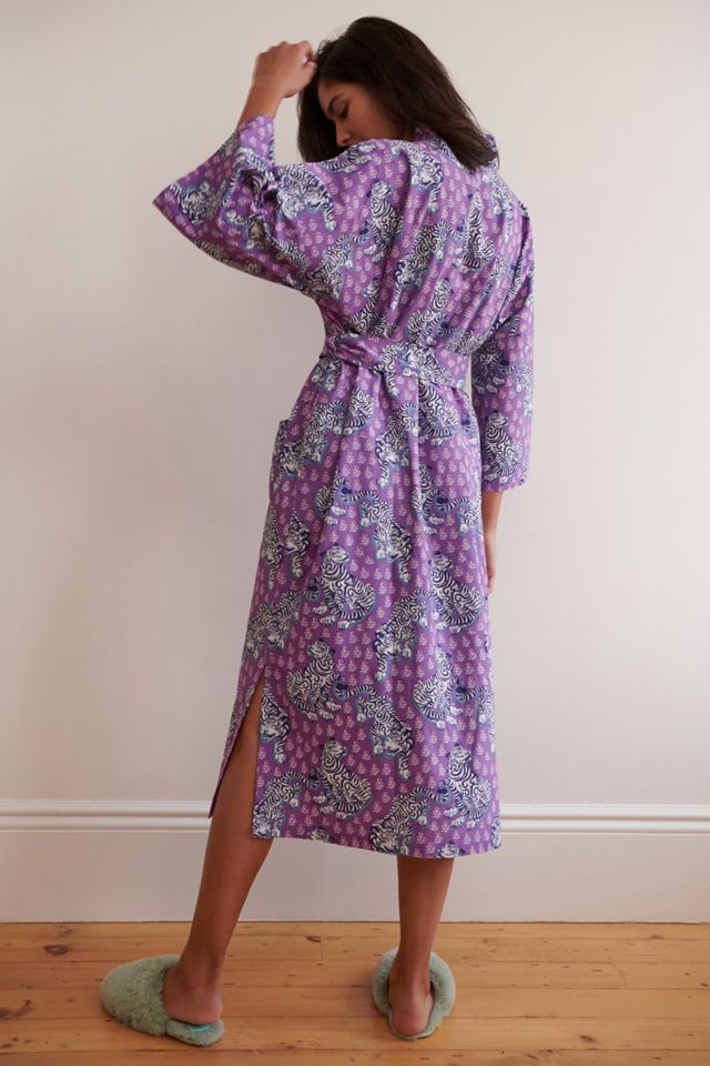 Tiger Queen Robe | Anthropologie