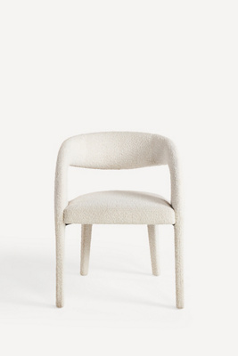 Bouclé Hagen Dining Chair | AnthroLiving