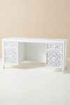 Handcarved Lombok Executive Desk | AnthroLiving