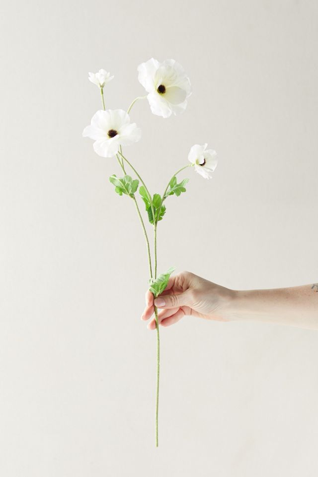 Faux Ranunculus Spray | Anthropologie