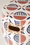 Blockprint Ceramic Stool | Anthropologie UK