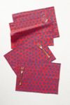 Julie Peach Clemente Placemats, Set of 4 | Anthropologie