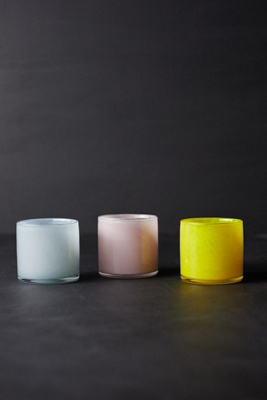 Color Motif Votives, Set of 3 | Anthropologie