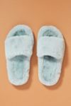 Lenora Faux Fur Slippers | Anthropologie