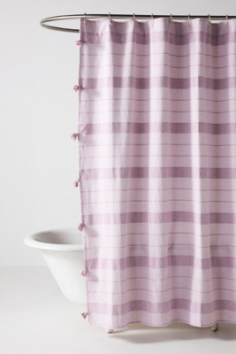 Woven Indie Shower Curtain | Anthropologie