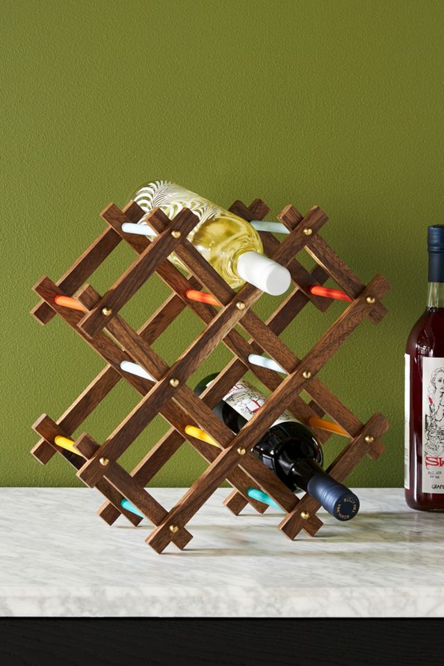 Raven Wine Rack | AnthroLiving