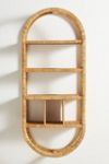 Selena Rattan Shelving Unit | Anthropologie