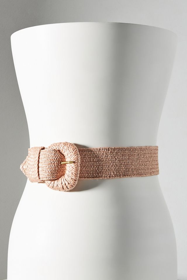 Raffia Stretch Belt | Anthropologie