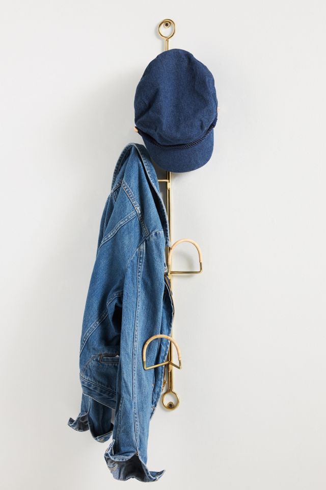 Mia Rattan Hook Rack | AnthroLiving