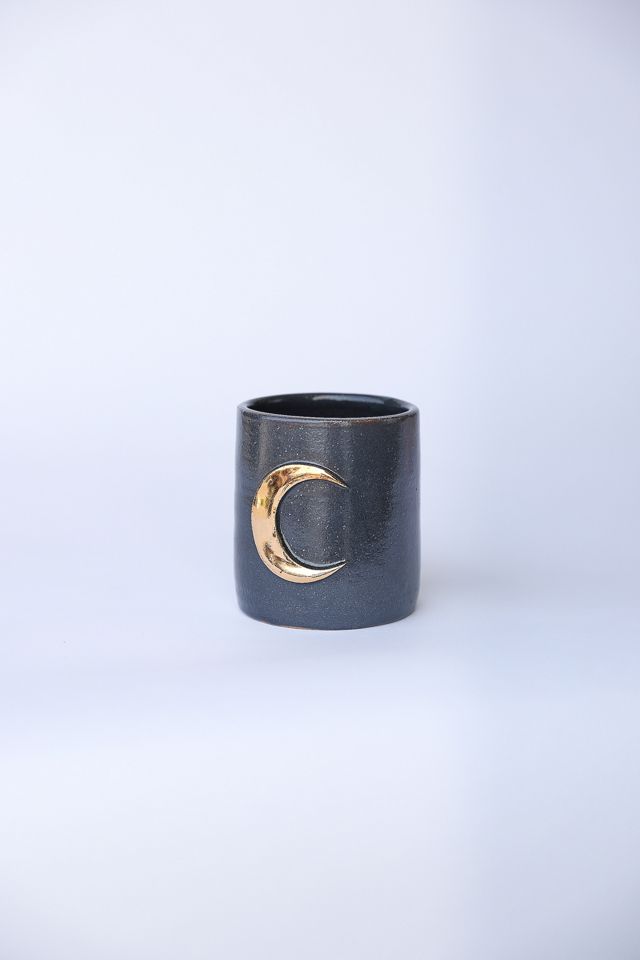 Earth + Element Ceramics Gold Moon Cups | Anthropologie