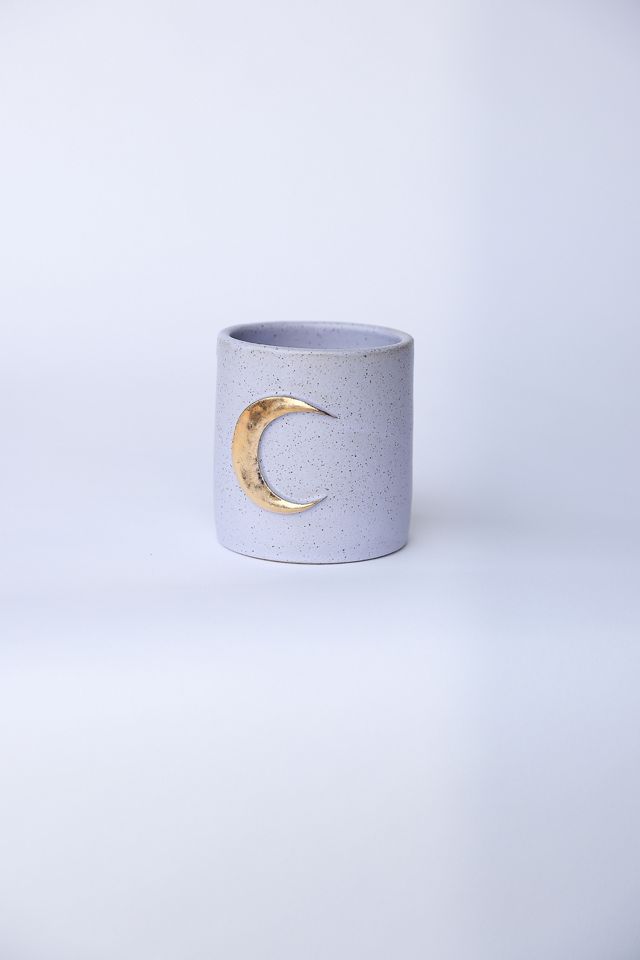 Earth + Element Ceramics Gold Moon Cups | Anthropologie