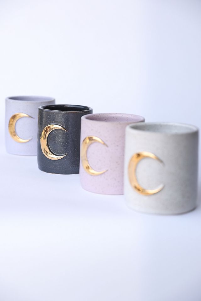 Earth + Element Ceramics Gold Moon Cups | AnthroLiving