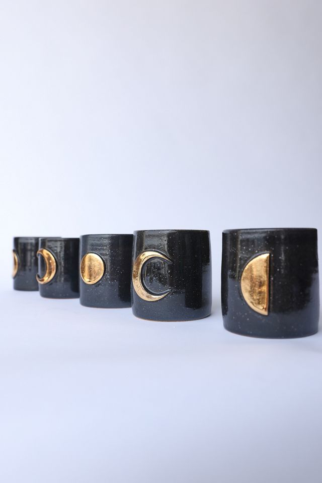 Earth + Element Ceramics Moon Phase Cup Set | AnthroLiving